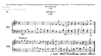 Free Classical Sheet Music - Renaissance, Baroque, Romantic, Folk, and ...