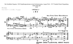 Free Classical Sheet Music - Renaissance, Baroque, Romantic, Folk, and ...